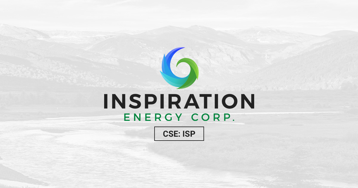 INSPIRATION ENERGY ARRANGES $200,000 FINANCING